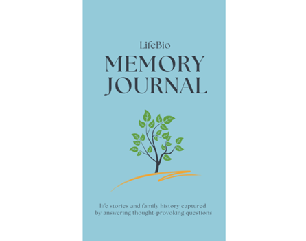 -Memory Journal – 250+ Life Story Questions | LifeBio Hardcover Book